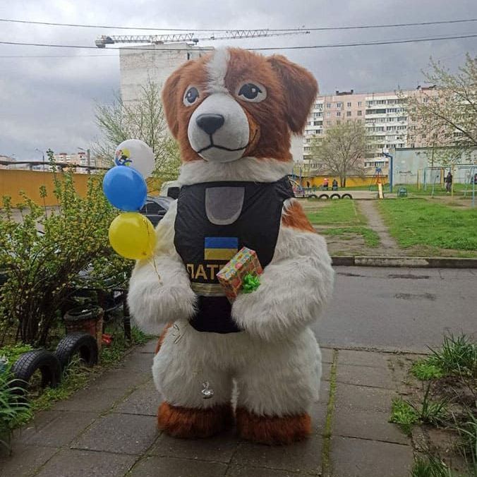 Пес Патрон на день рождения. Заказать в Украине и цена.