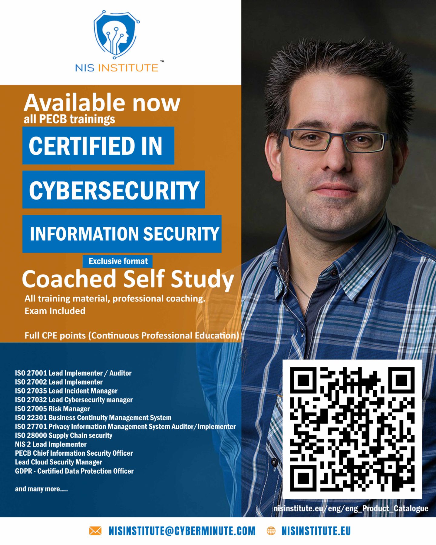 NIS INSTITUTE Online, Coached, Fast Track Cyber & security Standards ...