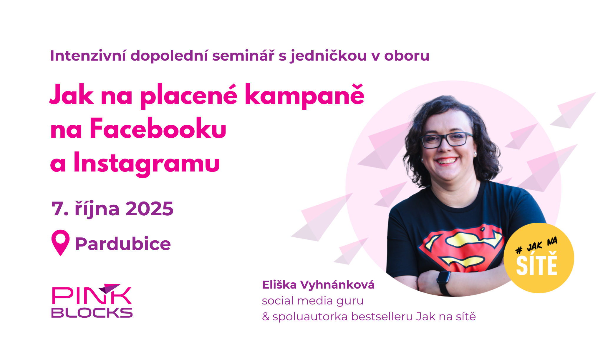 PINKblocks: Jak na placené kampaně na Facebooku a Instagramu | P-PINK